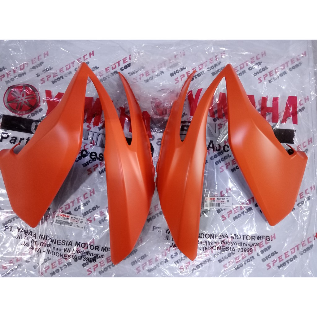 AEROX V1 2018 MODEL BODY COWLING 1 & 2 (YGP) (GENUINE: LEFT- B65-F8351 ...