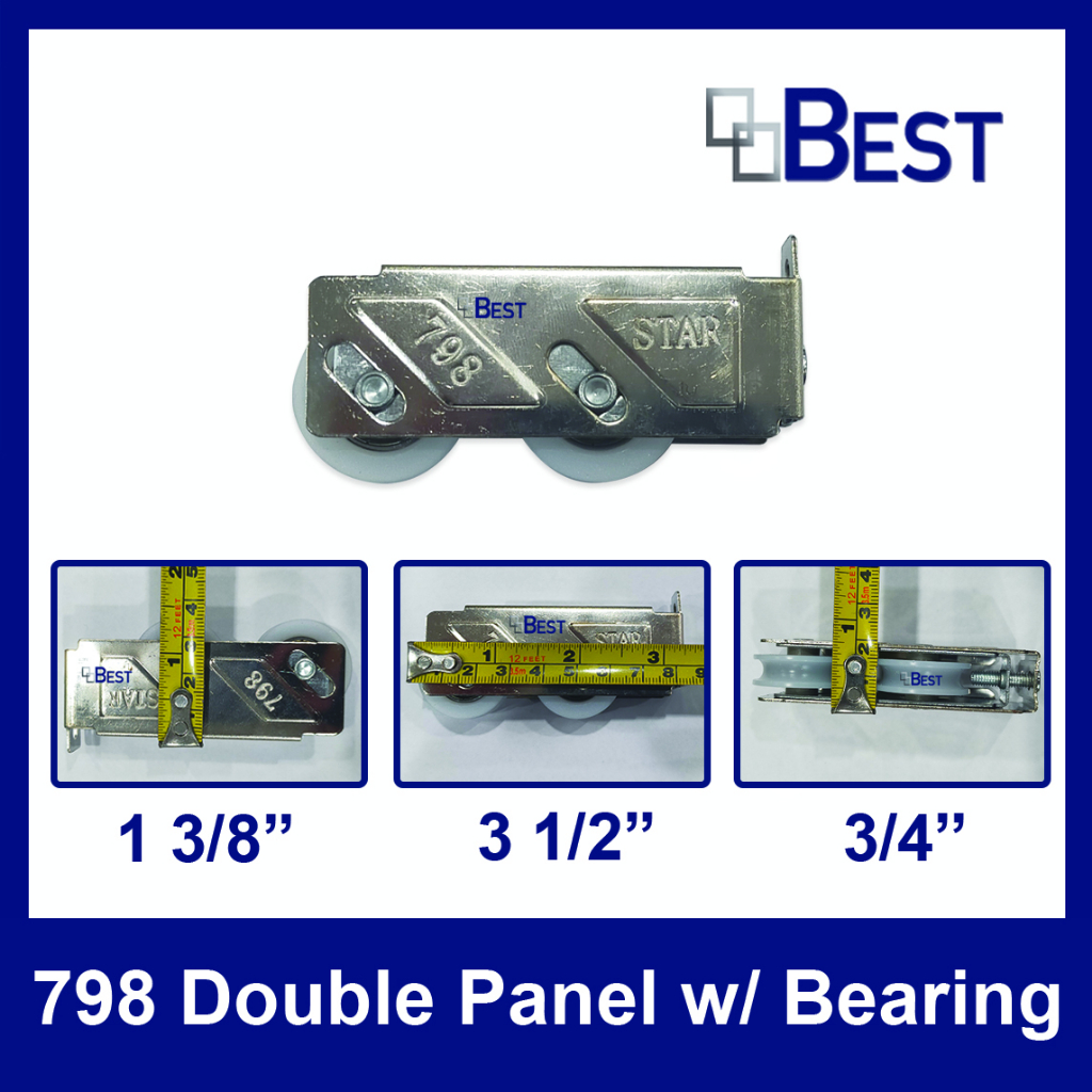 798 Double Steel Roller w/ Bearing (1pc) | Shopee Philippines