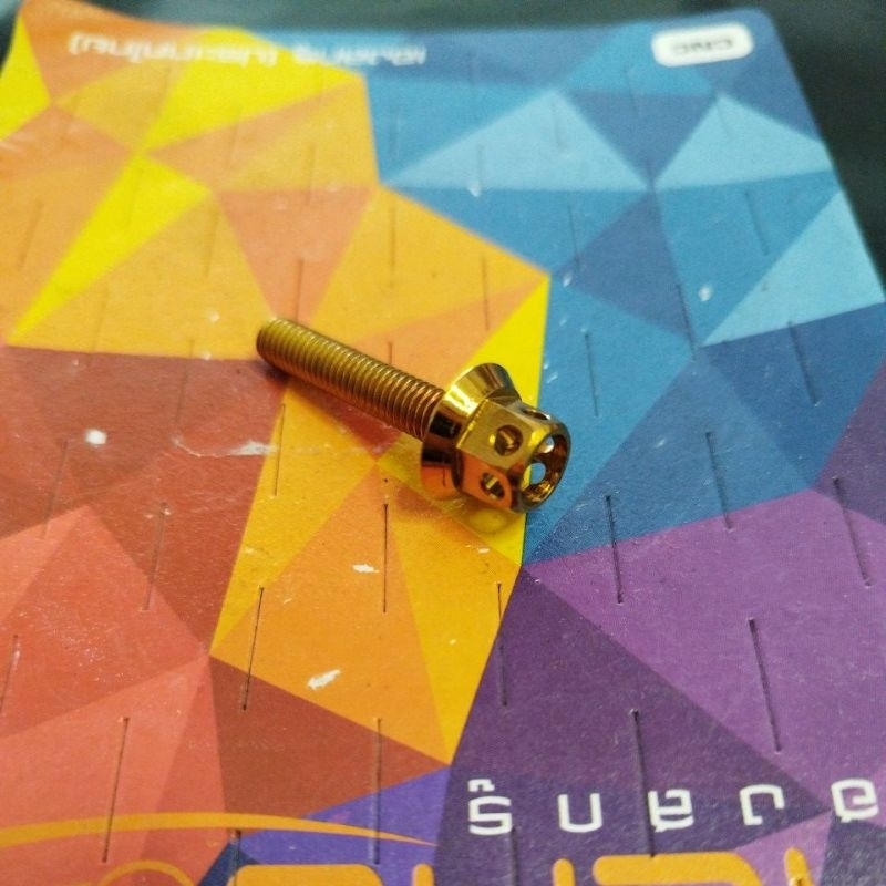 HENG VISOR BOLT FLOWER TYPE NMAX, AEROX, ADV, R15 ( per piece) | Shopee ...