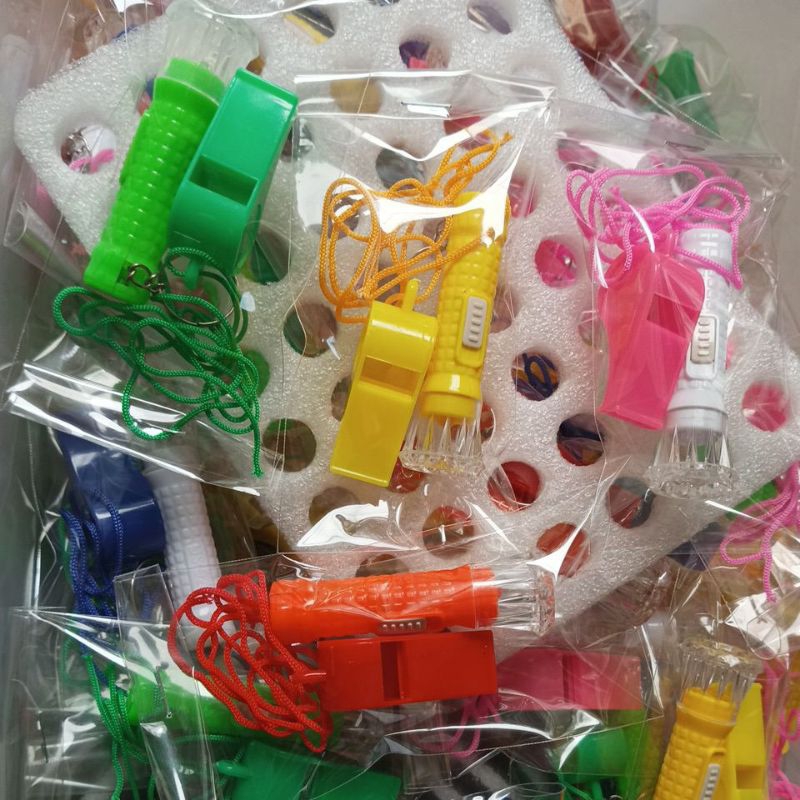 Flashlight with whistle survival kit assorted | Shopee Philippines