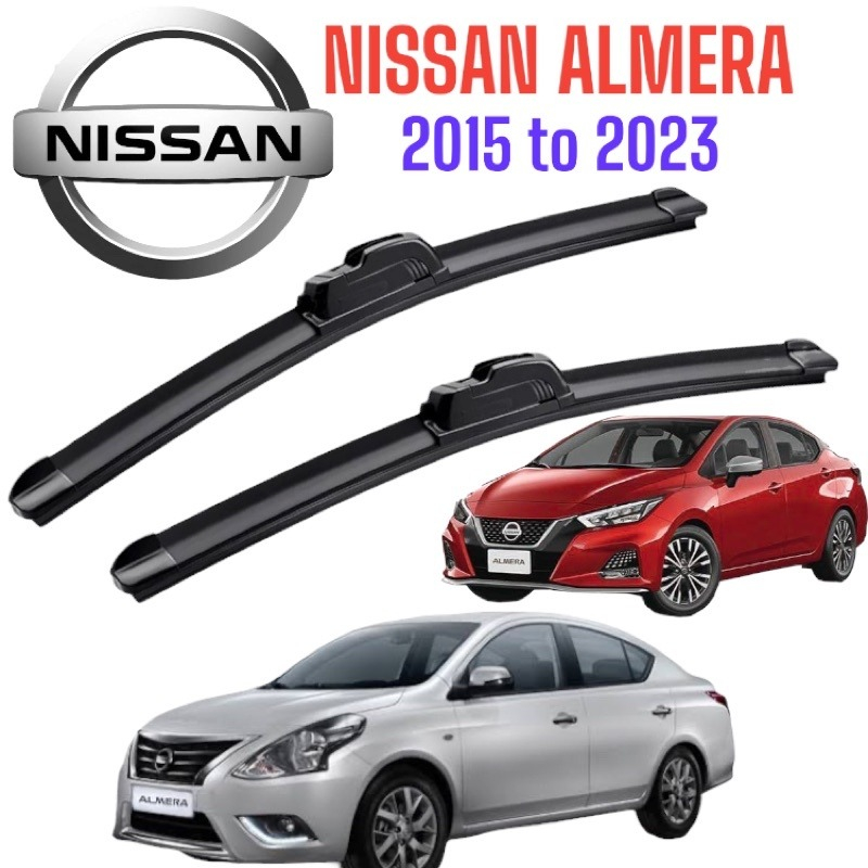 Nissan Almera wiper blade banana hook type 2015 2016 2017 2018 2019 2020 2021 2022 2023 model ...