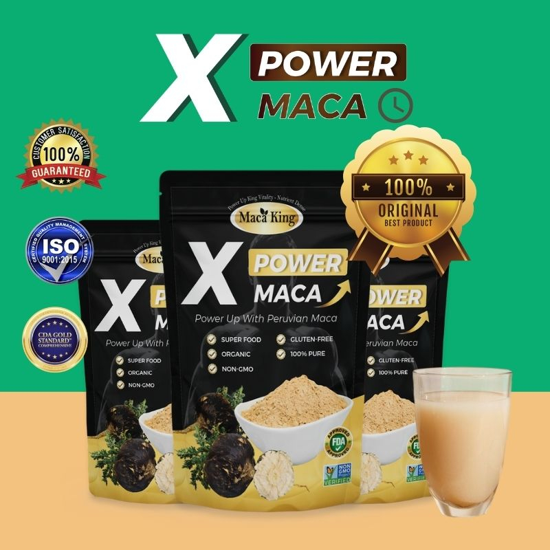 Maca King X Powder Maca 100% Organic Maca Made In Peru, Improve Love ...