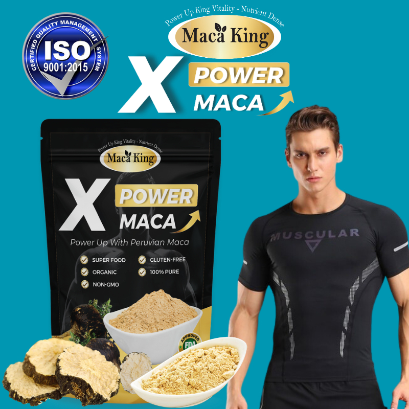 Maca King X Powder Maca 100% Organic Maca Biger Longer Root Powder ...