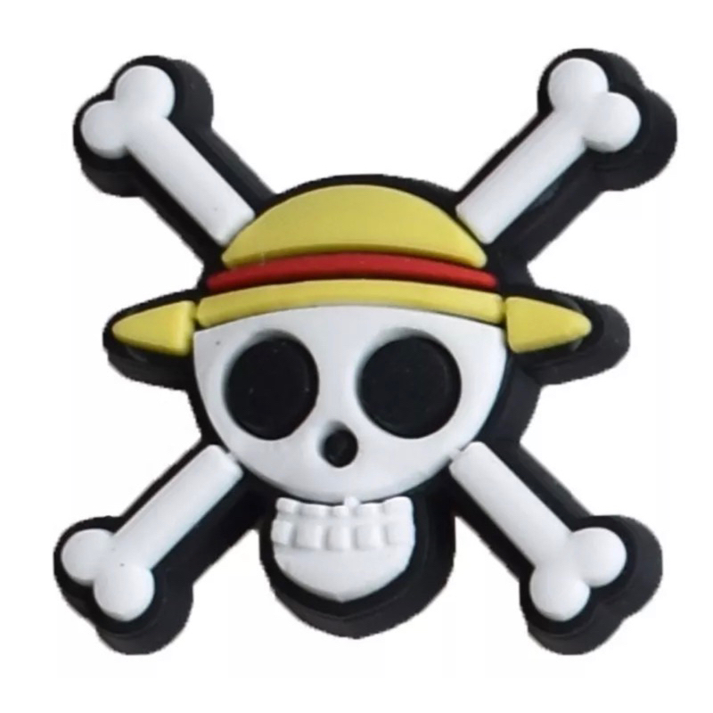 One piece Luffy Croc Shoe CHarms Pins Jibbitz for Crocs | Shopee ...
