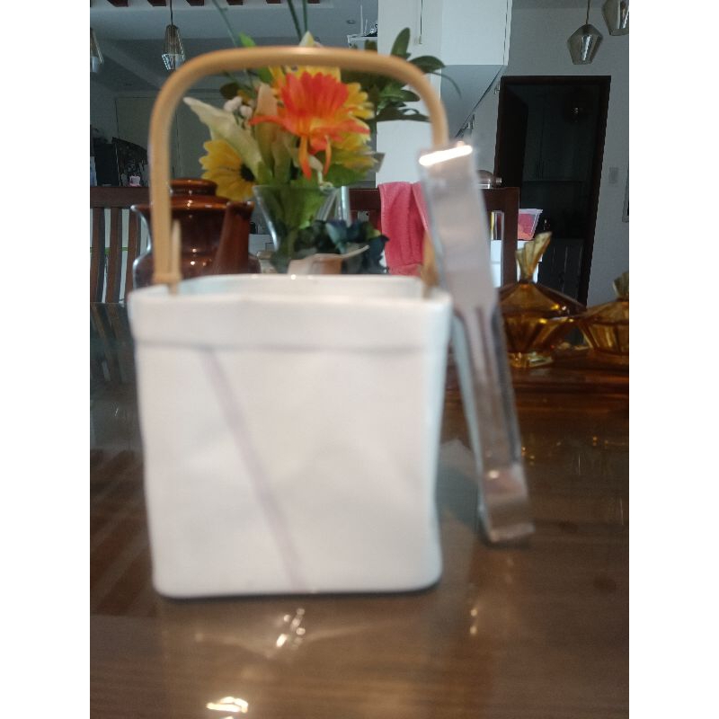 Ceramic Ice Bucket with tong made in Japan | Shopee Philippines