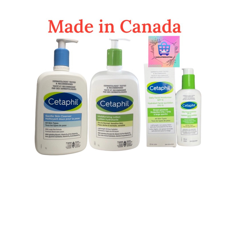 Cetaphil Sensitive Gentle Cleanser/ Lotion/ Moisturizer | Shopee ...