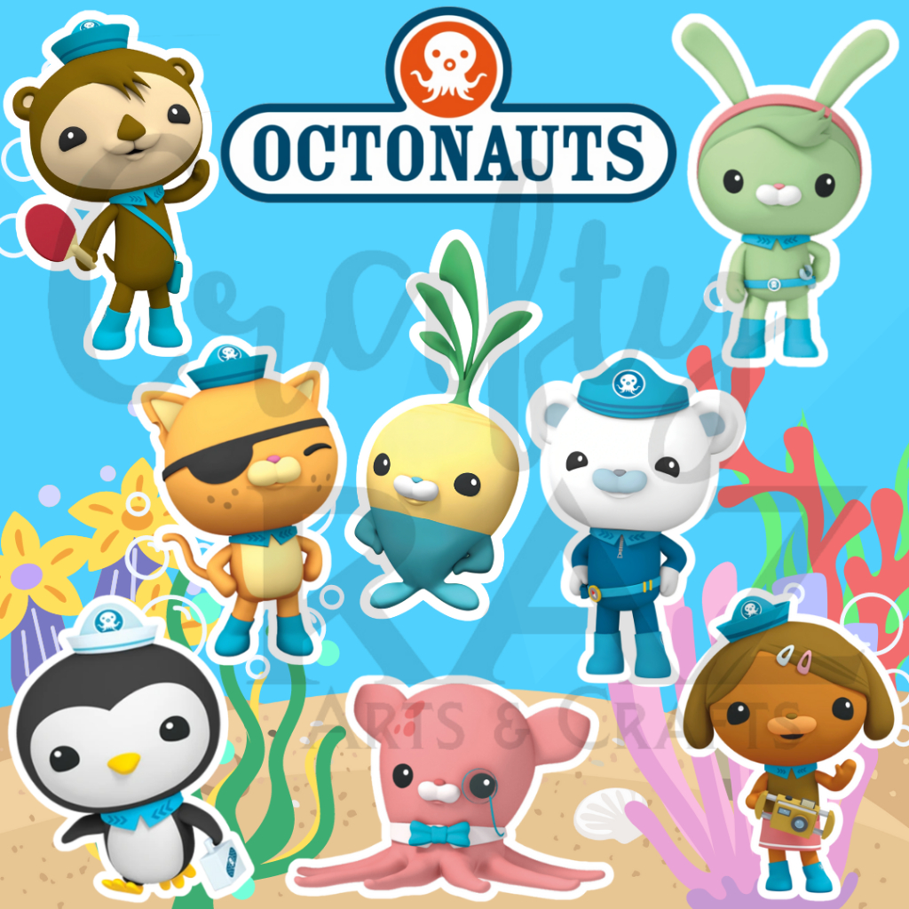 Octonauts Stickers (9 pcs per sheet/set) | Shopee Philippines