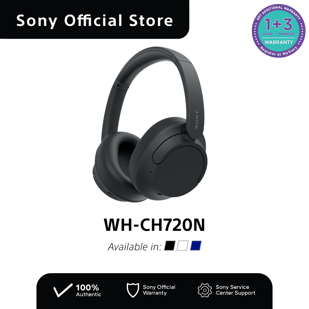 Sony WH-CH720N / WH CH720N Wireless Noise Cancelling Bluetooth Headphones | Shopee Philippines