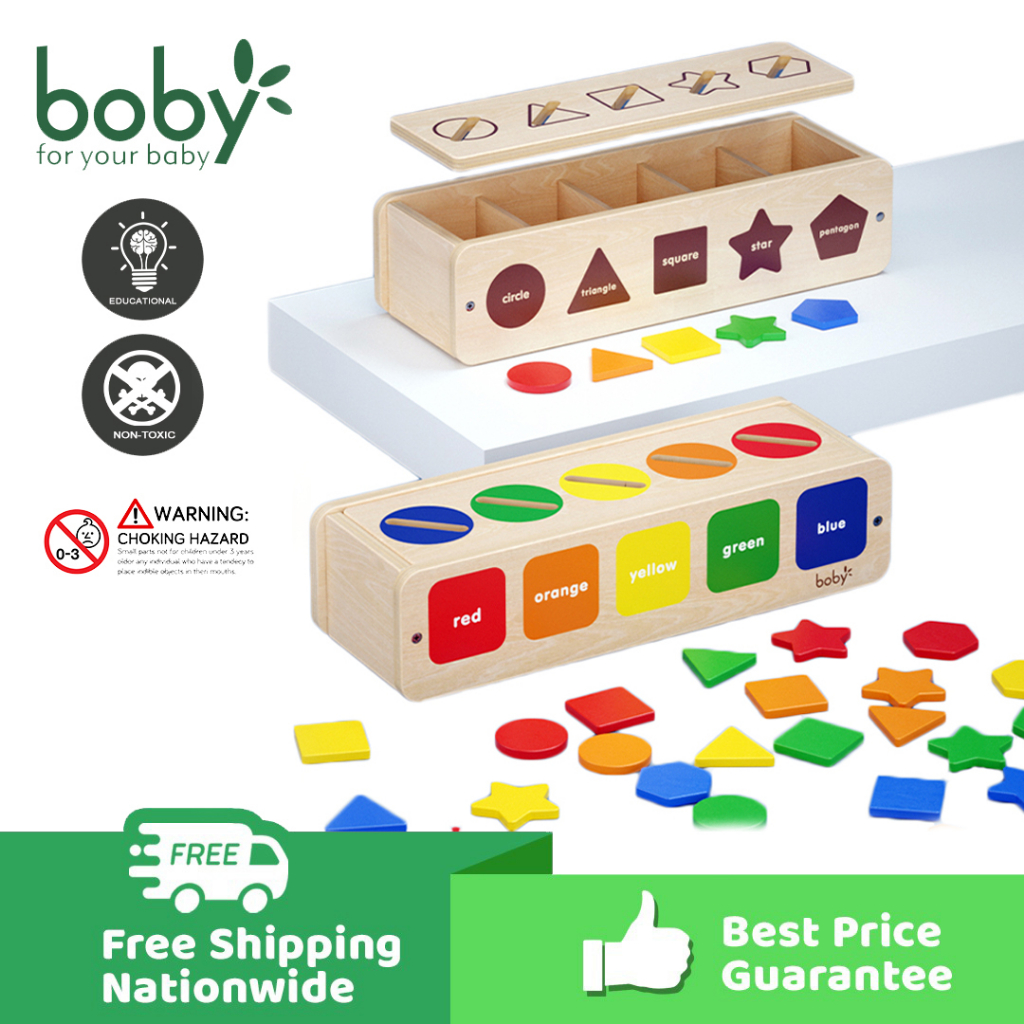Boby Wooden Sorting Box | Shopee Philippines