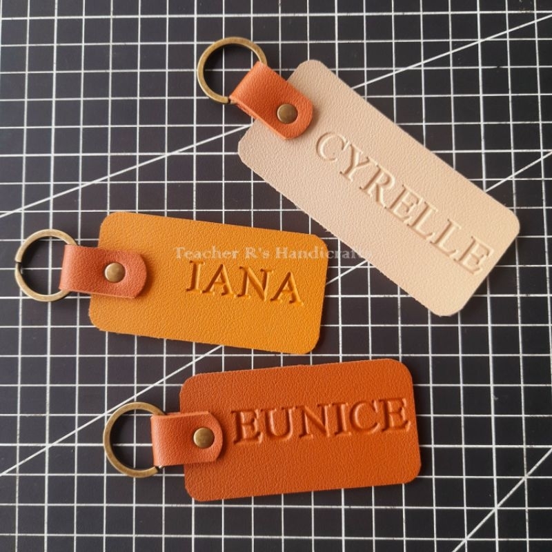 Personalized Keychain (Stamp Engraved) [Gifts | Giveaways | Christmas ...