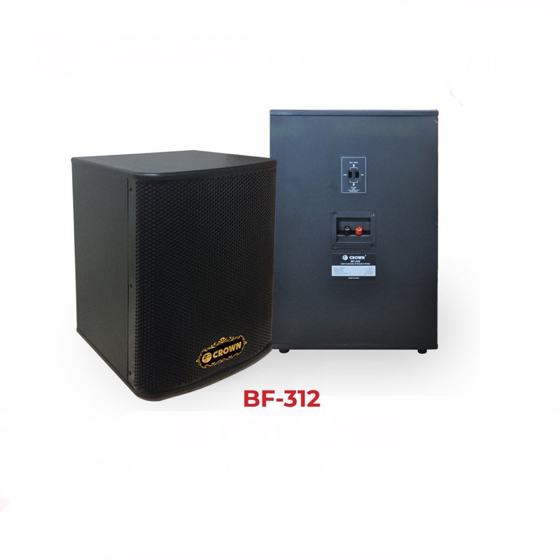 CROWN BF-312 KARAOKE SPEAKER SYSTEM | Shopee Philippines