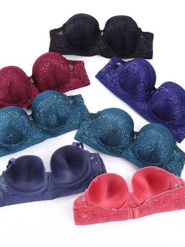 Isabelle.Q Full Cup B Bra Strapless & Push up Bra LH6013 | Shopee ...