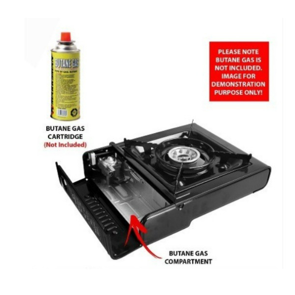 Rex - 2N1 Mini Camping Portable Butane Gas Stove with Case | Shopee ...