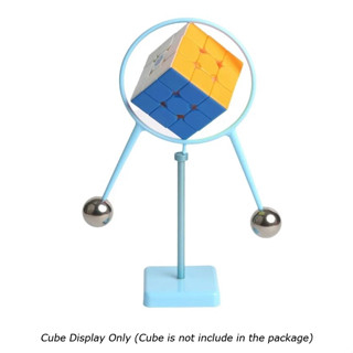 Cube Display Gravity Principle Bracket Cube Rotating Display Stand Cube ...