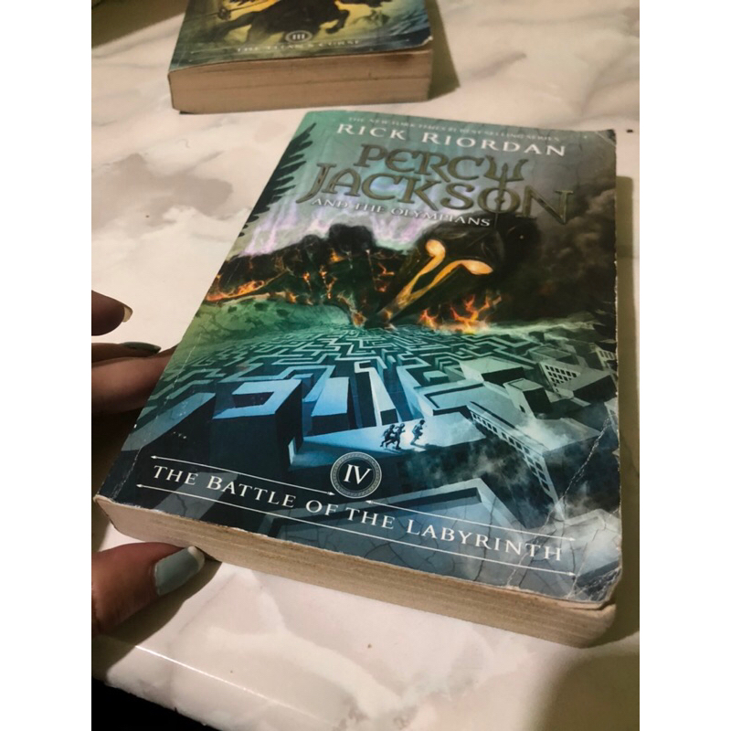 The battle of the labyrinth by Rick Riordan | Shopee Philippines