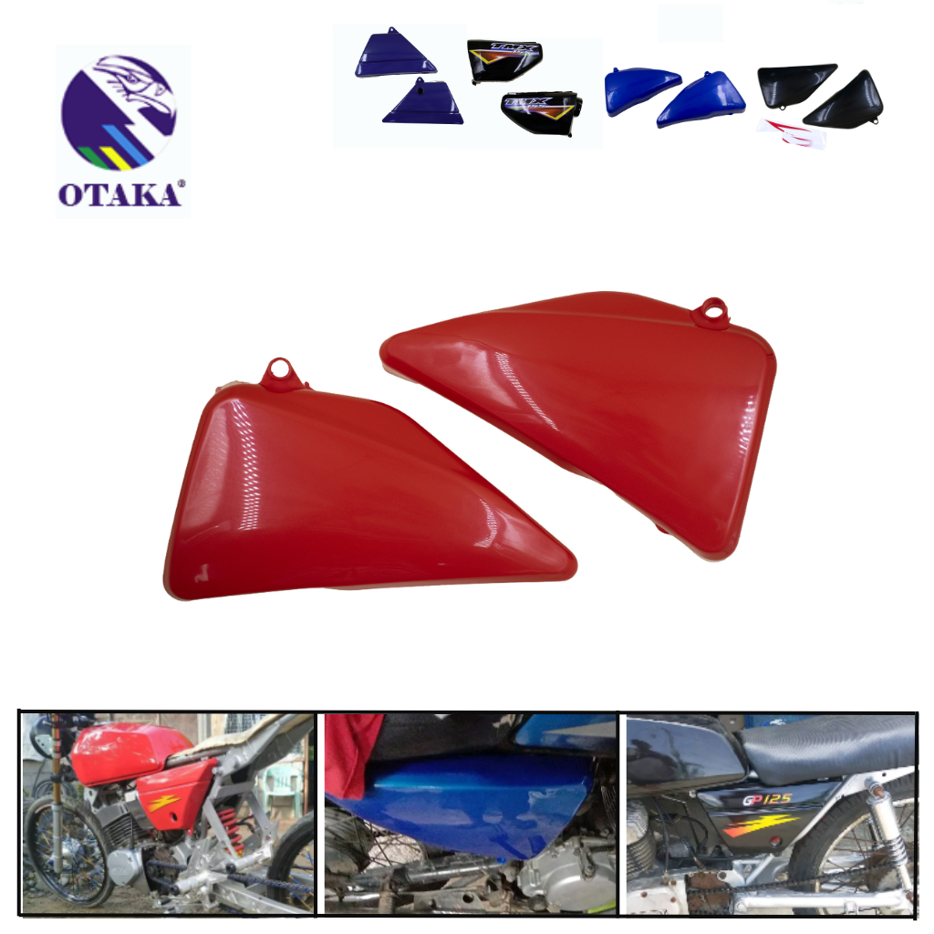 OTAKA MOTORCYCLE SIDE COVER (JAPAN QUALITY) | Shopee Philippines