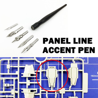Model Panel Line Accent Pen Avoid Scrubbing Model Painting Tools ...