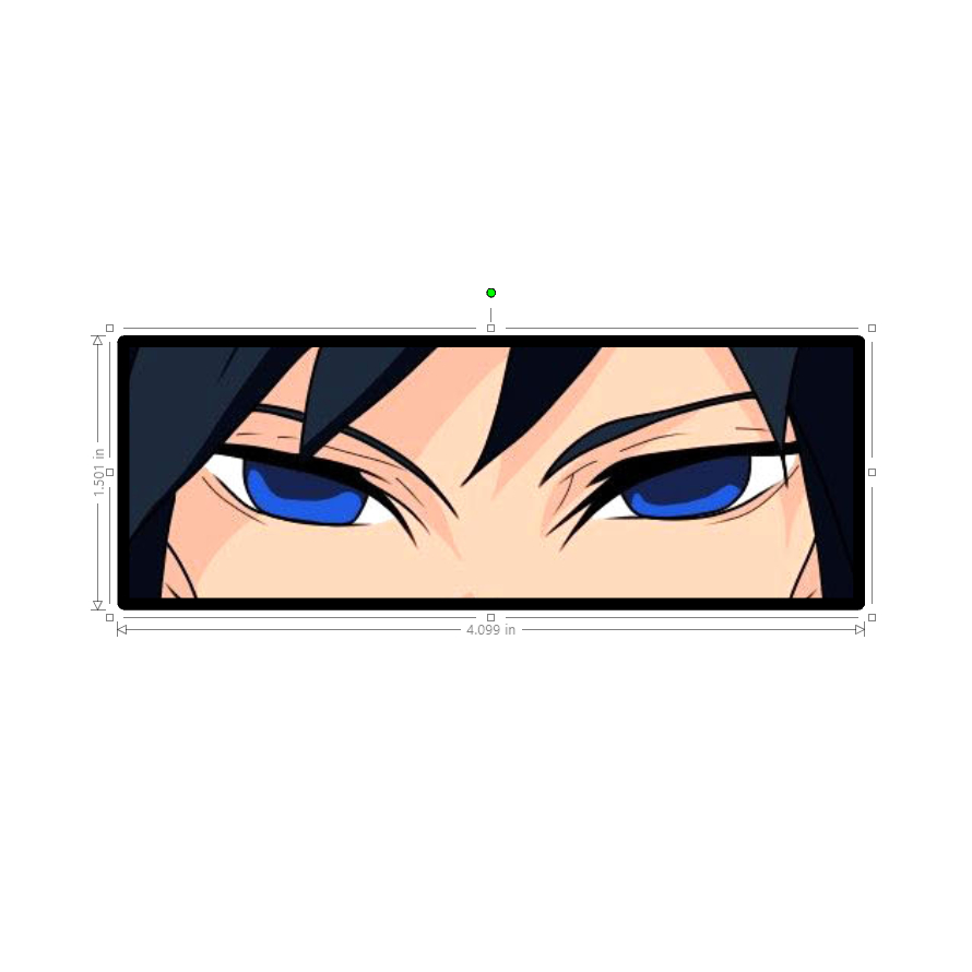 Demon Slayer Hashira Eyes Waterproof Vinyl Sticker SOLD PER PIECE ...