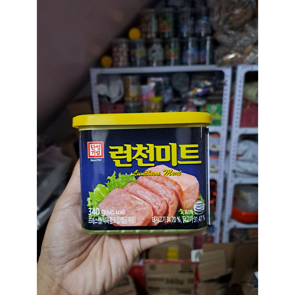 Hansung Luncheon Meat 340g/ Korean Spam | Shopee Philippines