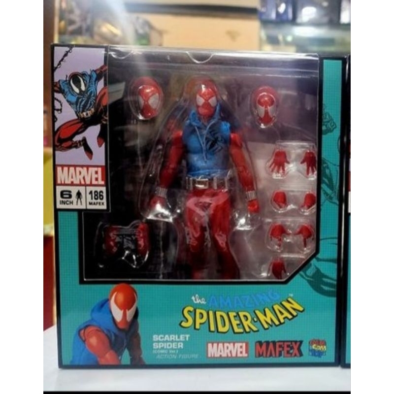 Mafex Scarlet Spider Comic Ver. ( japan release ) | Shopee Philippines