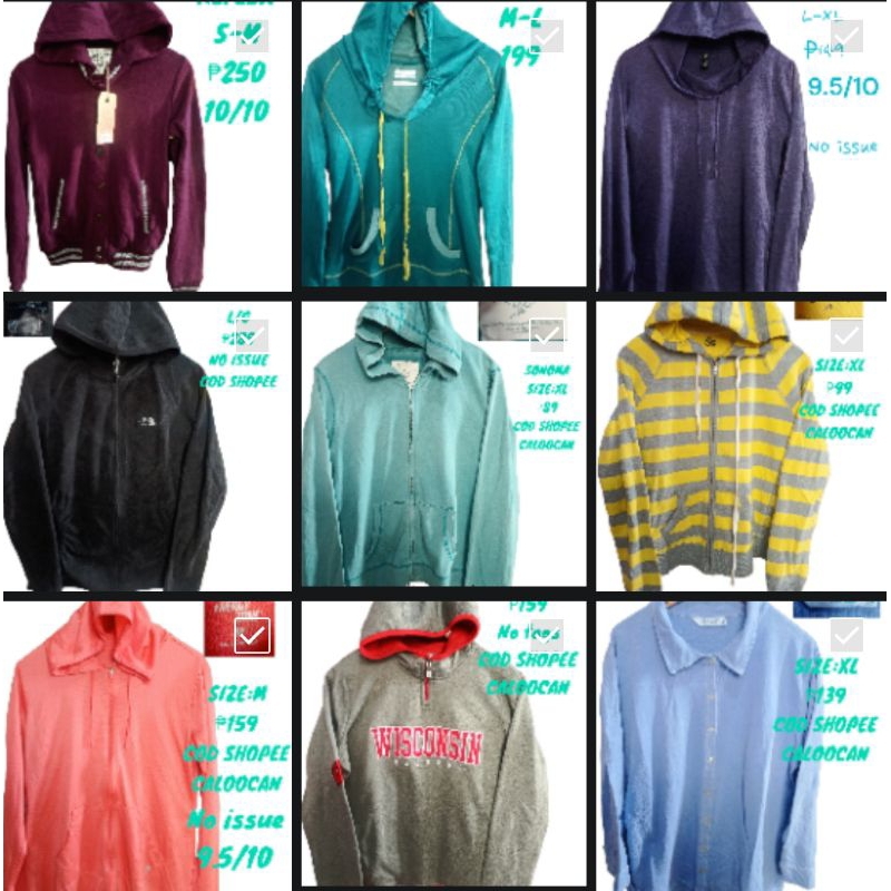 Jacket's mix sweaters ‼️NEW ARRIVAL‼️SALE | Shopee Philippines