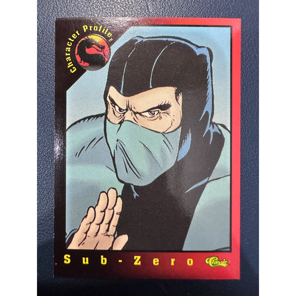 1994 Mortal Kombat Trading Cards #1 - Goro Shang Tsung Sub-Zero Sonya ...