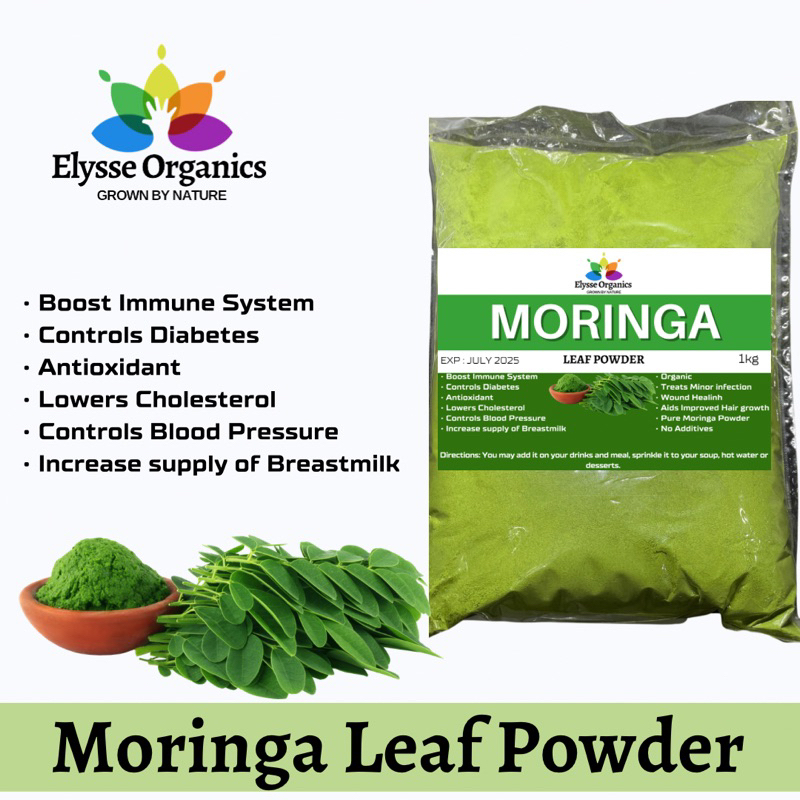 PURE MORINGA POWDER MALUNGGAY POWDER | Shopee Philippines