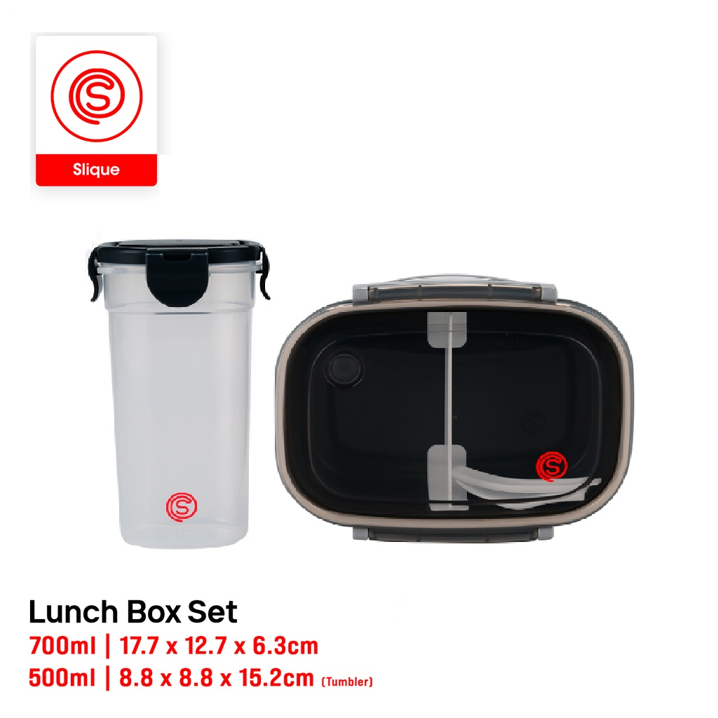 SLIQUE Lunch Box Tumbler Set | Shopee Philippines