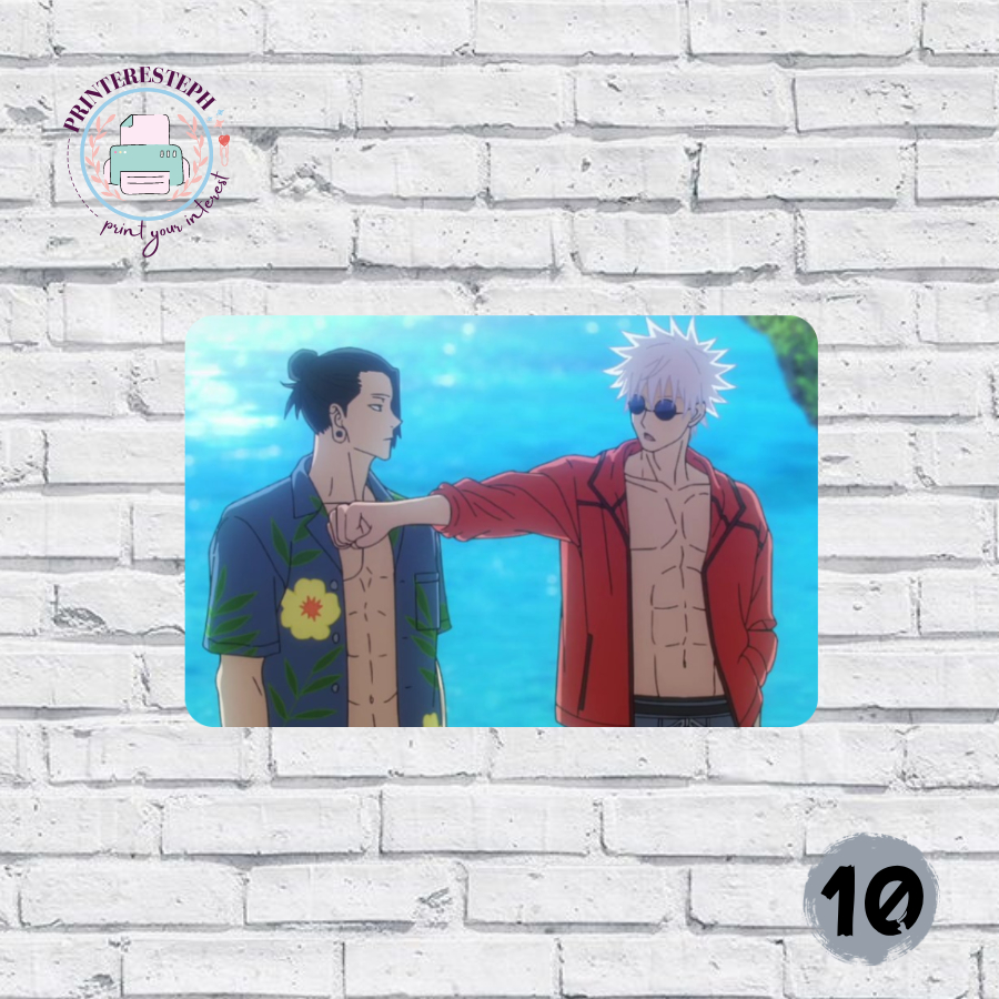 GOJO SATORU & GETO SUGURU Duo Photocards || Jujutsu Kaisen Season 2 ...