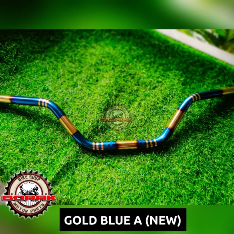 TITANUIM / GOLD HANDLE BAR fit to Tmx/Rusi/Racal/Skygo/Xrm | Shopee ...