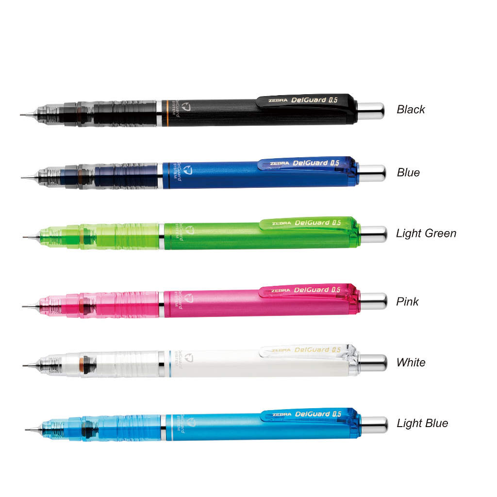 Zebra DELGUARD Unbreakable Mechanical Pencil 0.5mm MA85 (1pc) | Shopee ...