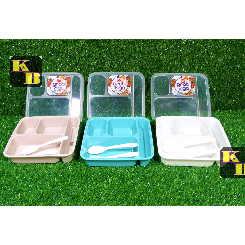 Food Fruit Container 8030 Grab N, Go Casa ware Luch Box Picnic | Shopee ...