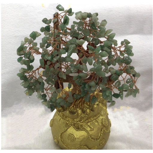 Money Tree Wealth Tree With Natural Crystal Living Room Home Decor ...