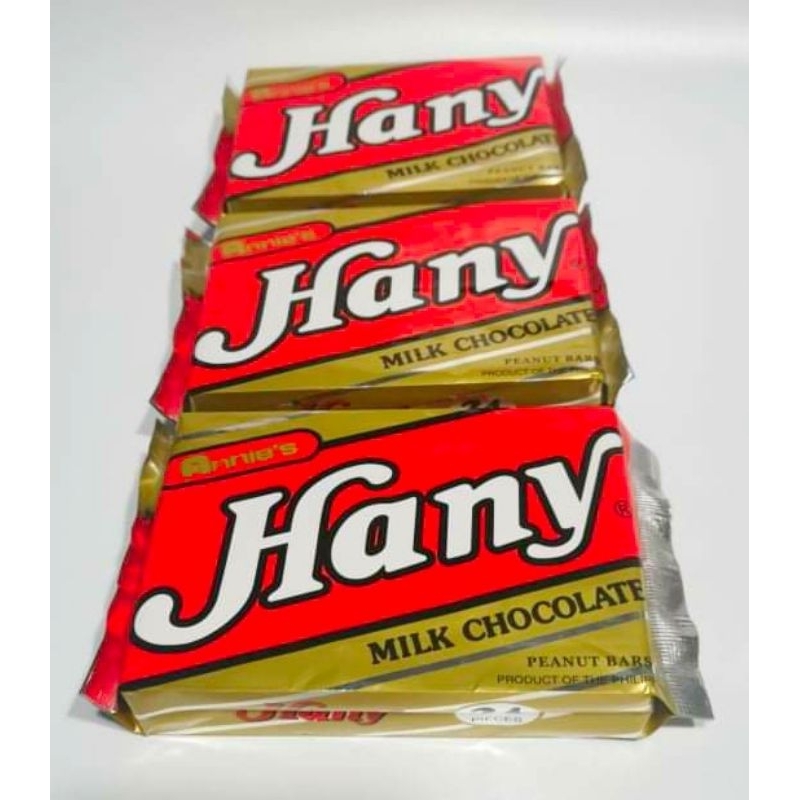 3 Packs of Hany Milk Chocolate (24s) | Shopee Philippines