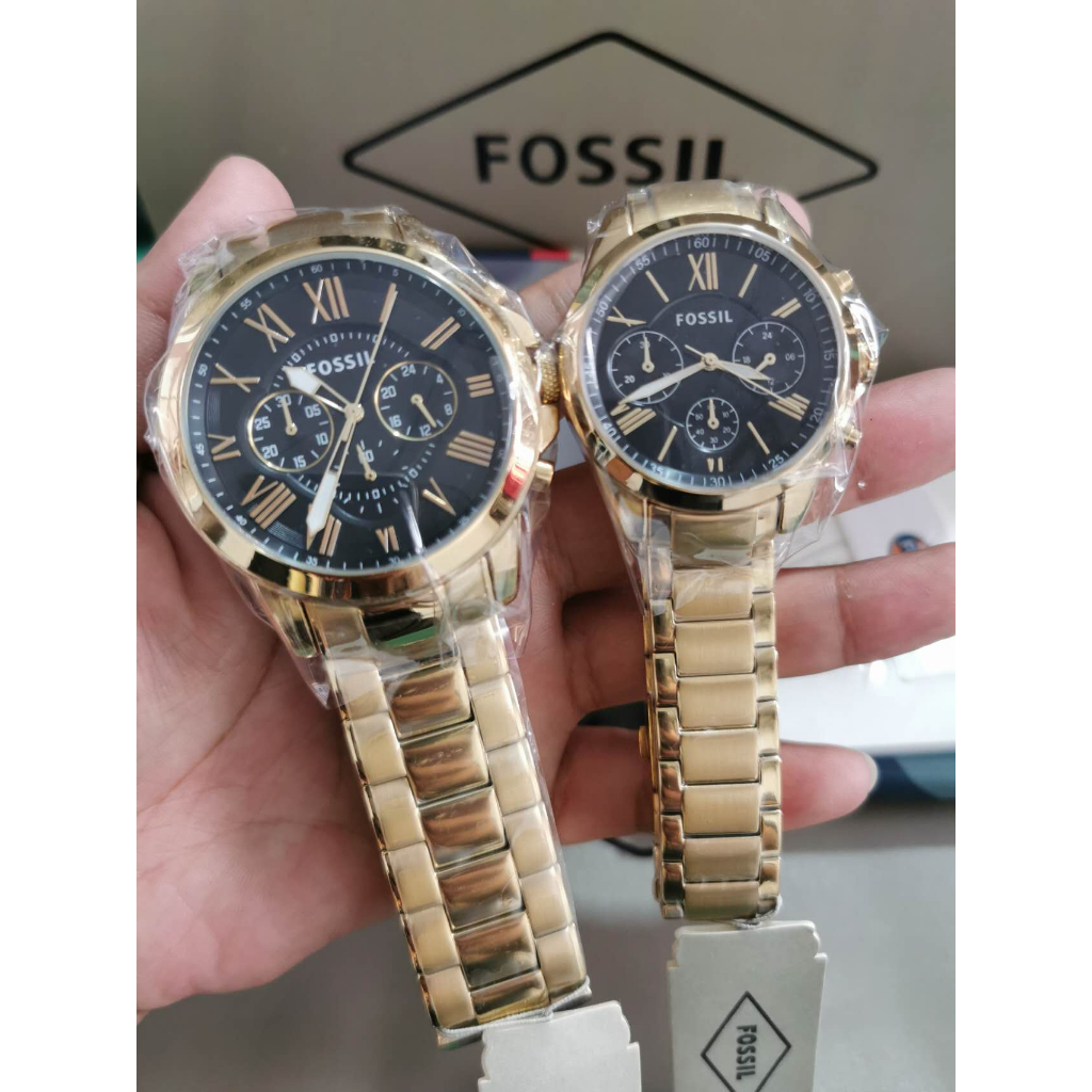 Men's FS watch Oversized Machine Chronograph gold black dial pawnable ...