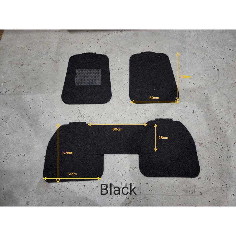 Universal Car Mat Coil Matting Nomad 3M 5pcs | Shopee Philippines