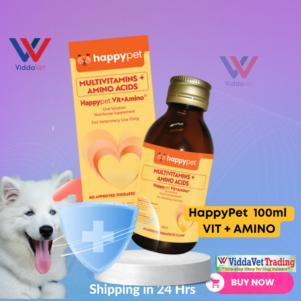 Happypet dog vitamins and supplement 100 ml oral solution dog vitamins ...