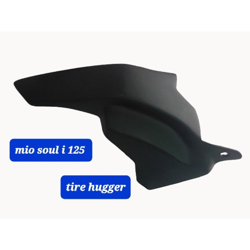 Mio Soul I 125 Tire Hugger, Quality Fiber Bodykit, Matte Black | Shopee ...