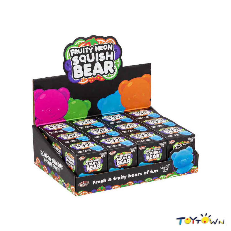 Tobar Fruity Neon Squishy Bears | Shopee Philippines