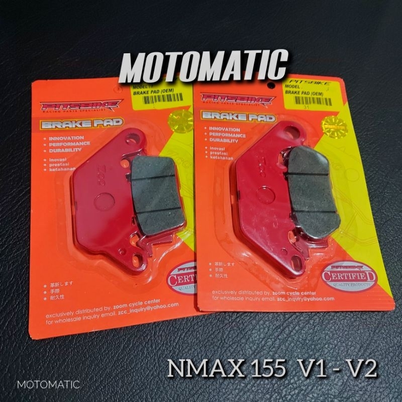 NMAX V1-V2 | Pitsbike Brake Pad | OEM Standard Quality | Shopee Philippines