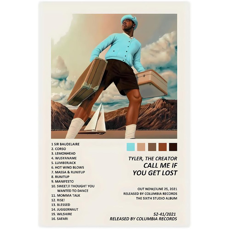 tyler the creator igor flower boy poster room wall decoration | Shopee ...