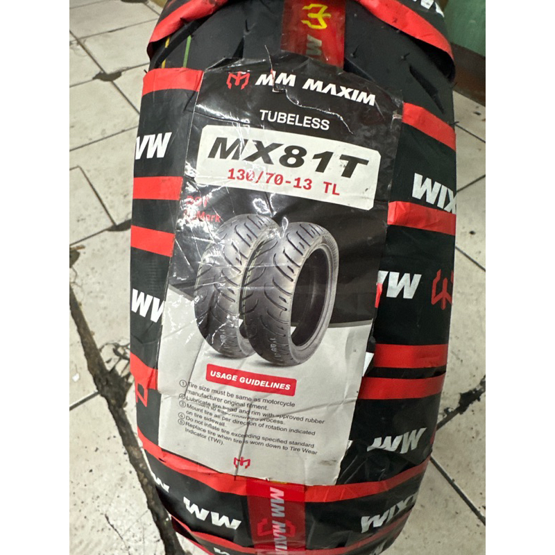 MAXIM MAXIMUS TIRE NMAX AEROX TUBELESS | Shopee Philippines