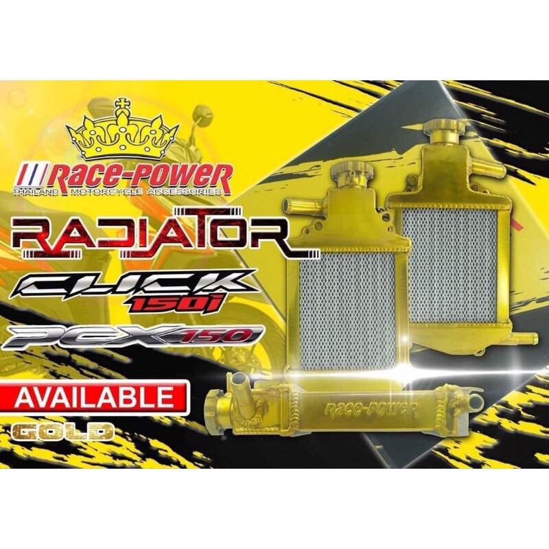 Race power Radiator Nmax/Aerox/Pcx/Click (Original Thailand) | Shopee ...