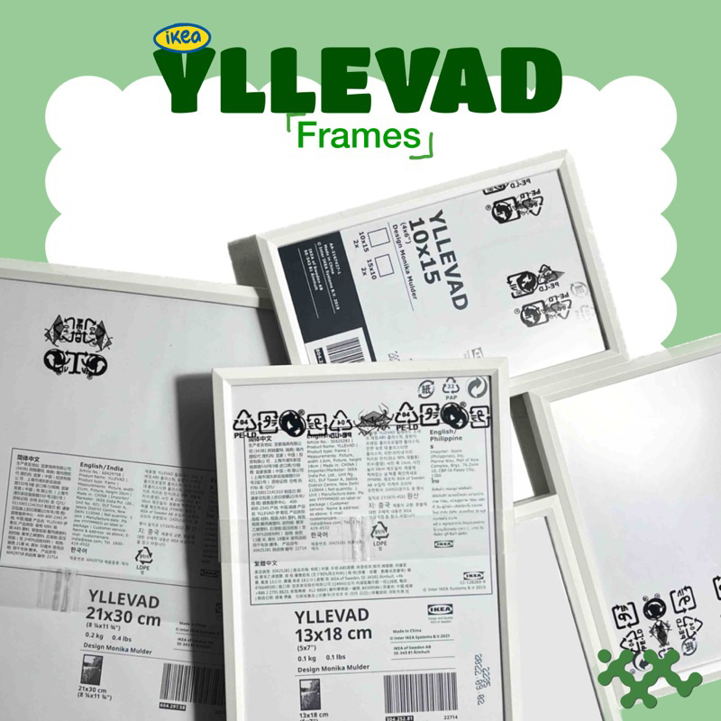 ORIGINAL IKEA YLLEVAD Frames (pashunbuy) | Shopee Philippines