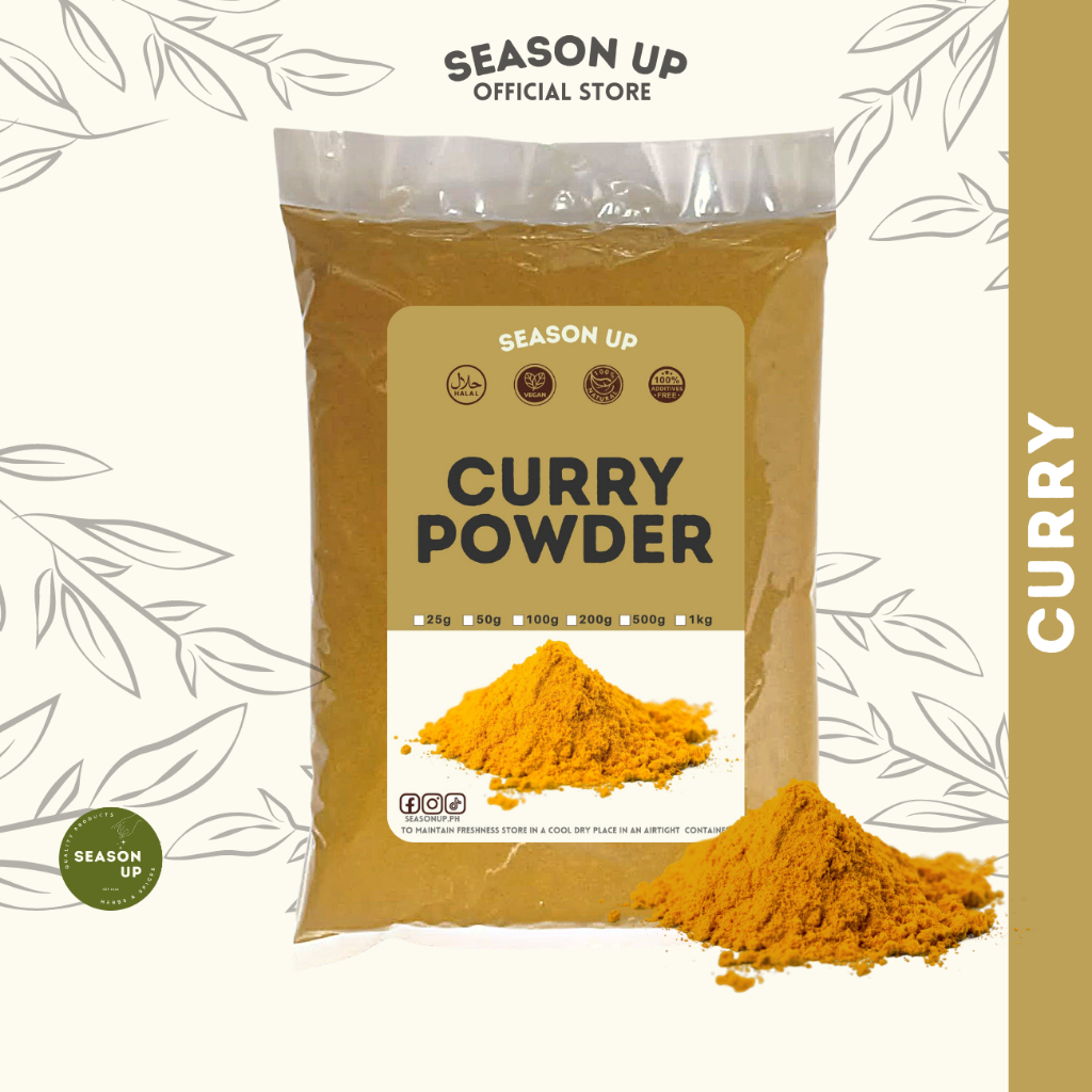 SeasonUp Curry Powder (100grams) | Shopee Philippines