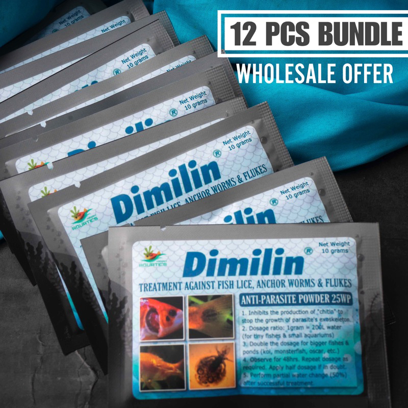 Dimilin Powder 10g by Noah Aquatics (25WP) 12pcs/Box | Anti Parasite ...