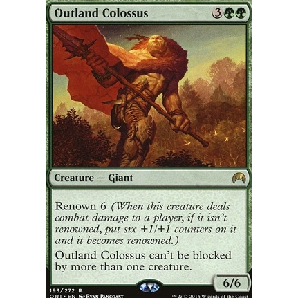 Outland Colossus - Magic Origins (ORI) | Shopee Philippines