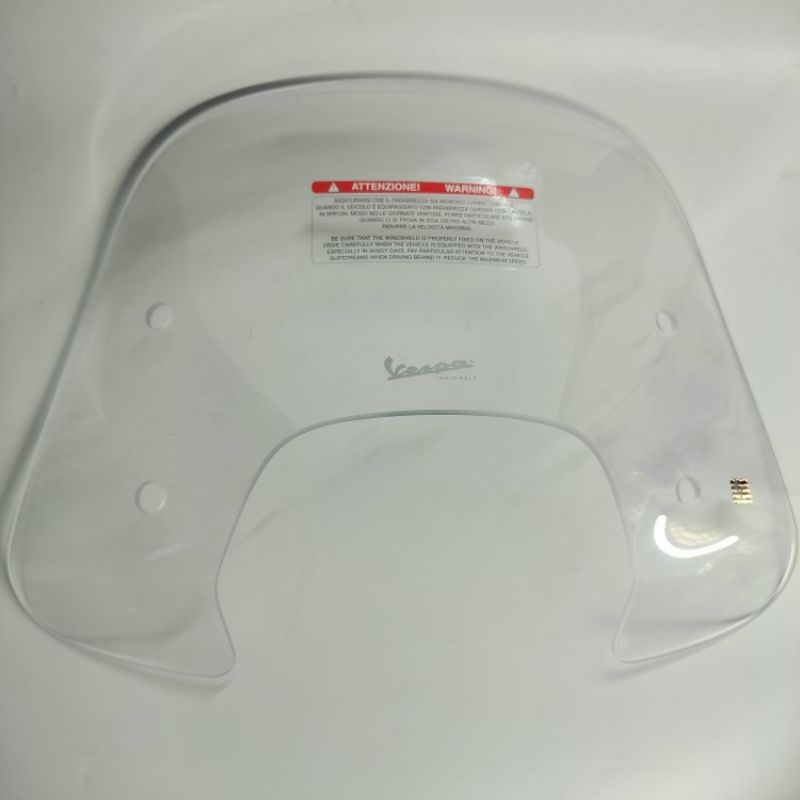 AUTHENTIC GENUINE VESPA FLY SCREEN IN CLEAR FOR VESPA SPRINT | Shopee ...
