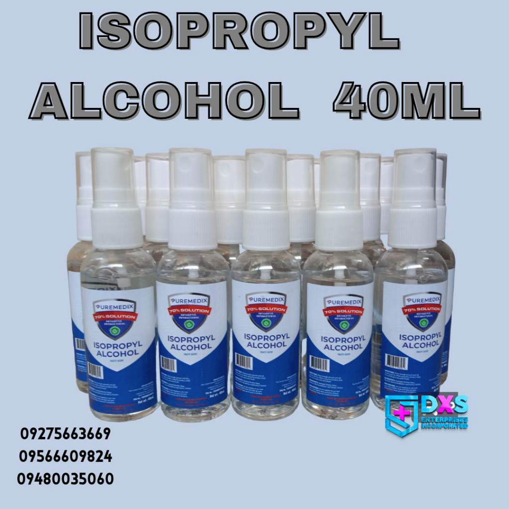 PMX ISOP ALCOHOL 40ML PUSH SPRAY ON HAND | Shopee Philippines