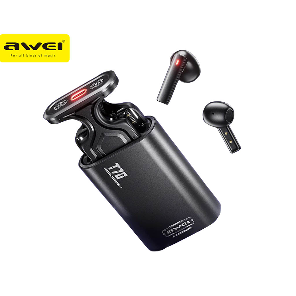 Awei T70 ENC Wireless Bluetooth V5.3 Earbuds With Charging Case Earphone Headset | Shopee ...